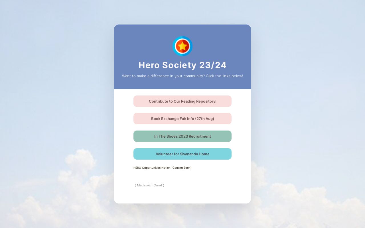 KY Hero Society 23/24